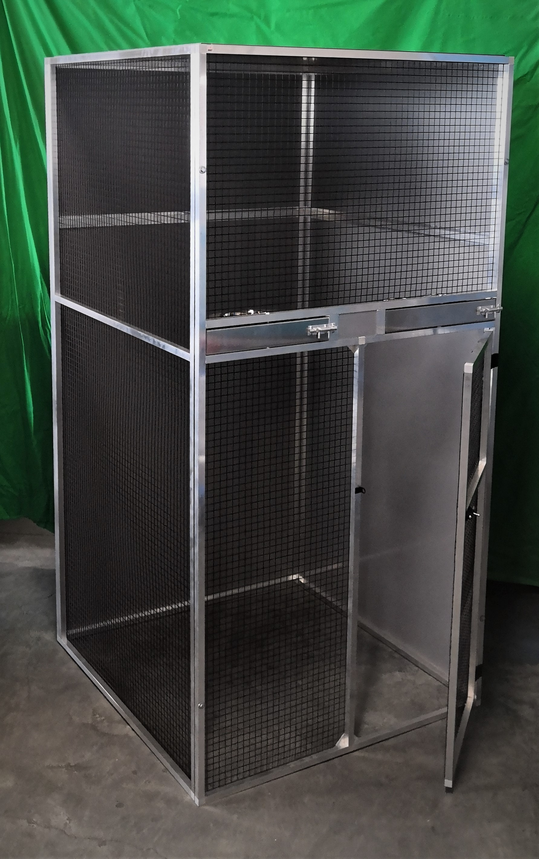 Voliera VOE11 (černé pletivo) - ALUHOBBY